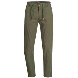 INDICODE JEANS Chino Pants 'Veneto' male size 33 Khaki
