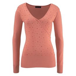Vivance By Lascana Pullover Damen Gr&ouml;&szlig;e XL lachs