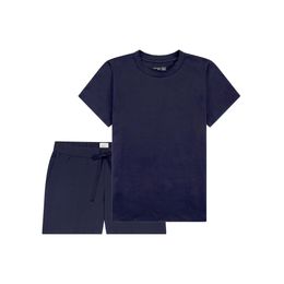 Schiesser Pyjama 'Mix & Relax' Damen Gr&ouml;&szlig;e S blau Sommerkleid