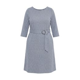 Ulla Popken Kleid Damen Gr&ouml;&szlig;e 58/60 graumeliert Sommerkleid