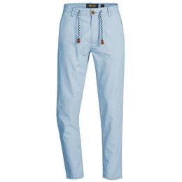 INDICODE JEANS Chino Pants 'Veneto' male size 34 Light blue