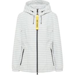 Barbara Lebek Jacke Damen Gr&ouml;&szlig;e XL blau / gelb / schwarz / wei&szlig; Sommerjacke