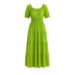 Elara Kleid Damen Gr&ouml;&szlig;e 34/42 limette Sommerkleid