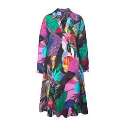 Ulla Popken Kleid Damen Gr&ouml;&szlig;e 50/52 bunt Sommerkleid