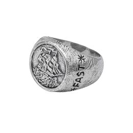 Haze&Glory Haze&glory Ring 'Hold Fast' Herren Gr&ouml;&szlig;e 62 silber