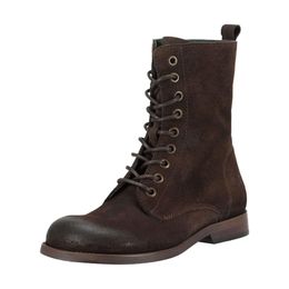 Felmini Wide Fit Lace-Up Ankle Boots female size 37 Brown
