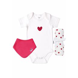Liliput Set 'Herzchen' boy size 44 White