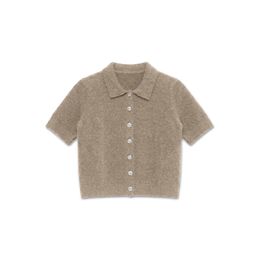 V&eacute;ro Moda VERO MODA Knit Cardigan 'VMElly' female size L Taupe