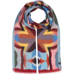 FRAAS Schal Damen Gr&ouml;&szlig;e One Size blau / gelb / orange