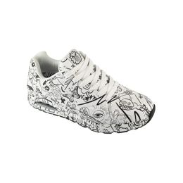 Skechers Sneaker low 'Skechers Uno - Process Sketch' Herren Gr&ouml;&szlig;e 46 wei&szlig;