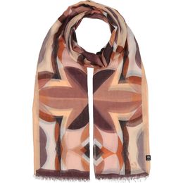 FRAAS Schal Damen Gr&ouml;&szlig;e One Size beige / dunkelbeige / braun