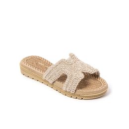 Brasileras Hausschuh 'Braida' Damen Gr&ouml;&szlig;e 40 beige