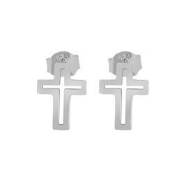 Akzent Earrings '"Emely" aus 925 Sterlingsilber, rhodiniert, langlebig' female size One size Silver