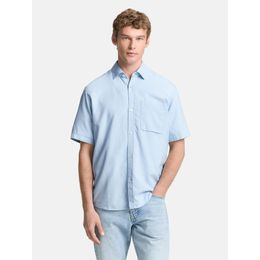 Tom Tailor Denim Hemd Herren Gr&ouml;&szlig;e M hellblau