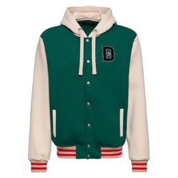 King Kerosin Zip-Up Hoodie 'Dallas' male size S Green