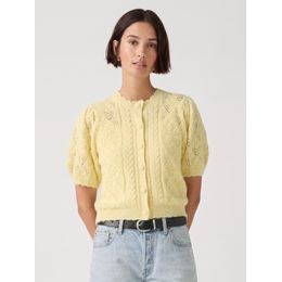 Levi's Levi's Strickjacke 'PAULINE CARDIGAN FRENCH VANILLA' Damen Gr&ouml;&szlig;e S gelb