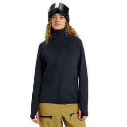 Roxy Athletic Fleece Jacket 'Soaring Heights' female size S Black