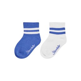 Sterntaler Socks boy size 26 Cobalt blue / White