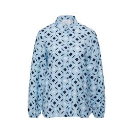 comma, Comma Casual Identity Bluse Damen Gr&ouml;&szlig;e S blau / navy / wei&szlig;
