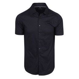 DESOTO Button Up Shirt male size XXXL Navy