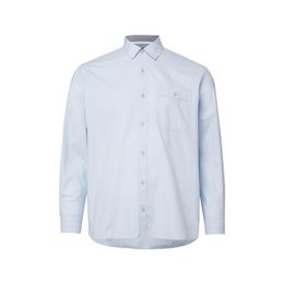 s.Oliver Men Big Sizes Button Up Shirt male size 5XL Light blue