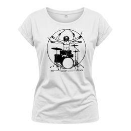 MAKAYA Shirt 'Drummer' female size XXL White