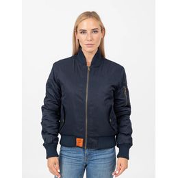 Bombers &Uuml;bergangsjacke 'ORIGINAL WOMEN' Damen Gr&ouml;&szlig;e M navy Sommerjacke