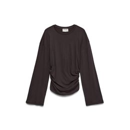 V&eacute;ro Moda Vero Moda Shirt 'AVARO' Damen Gr&ouml;&szlig;e M braun