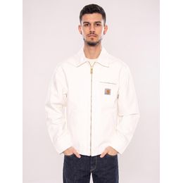 Carhartt Work In Progress Carhartt Wip &Uuml;bergangsjacke 'Detroit Jacket Wax / Waz' Herren Gr&ouml;&szlig;e L beige Sommerjacke