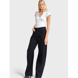 It's Basic Jeans 'LUNA Baggy Mid Rise Jeans (Lenght 30)' Damen Gr&ouml;&szlig;e 38 black denim