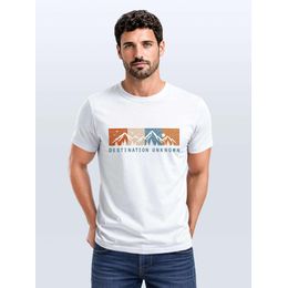 Neverless Shirt 'Destination unknown' male size XS White