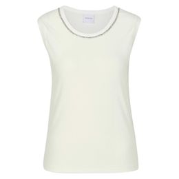 Madeleine Mode Madeleine Top Damen Gr&ouml;&szlig;e L wollwei&szlig;