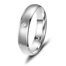 Marrya Ring 'MARRYA SI-06 Ehering aus Silber' Damen Gr&ouml;&szlig;e 56 silber