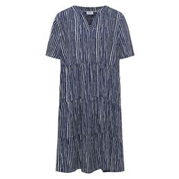 Cecil Kleid Damen Gr&ouml;&szlig;e 42 blau / wei&szlig; Sommerkleid