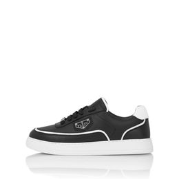 Philipp Plein Sneaker Herren Gr&ouml;&szlig;e 46 schwarz / wei&szlig;