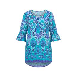 MIAMODA Tunika Damen Gr&ouml;&szlig;e 10XL blau