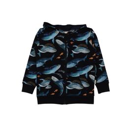 Walkiddy Sweatjacke 'Walkiddy - Humpback Whales Sweat Jacket' Jungen Gr&ouml;&szlig;e 110 dunkelblau