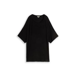 Tom Tailor Women + T-Shirt Damen Gr&ouml;&szlig;e 7XL schwarz