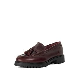 Dune London Slipper 'Gracelyn' Damen Gr&ouml;&szlig;e 36 burgunder Sommerschuhe