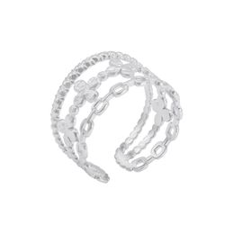 Heideman Ring 'Rabir' Damen Gr&ouml;&szlig;e 50/60 silber