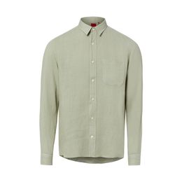 Hugo Button Up Shirt 'Ermano' male size XL Green