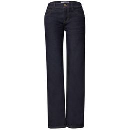 Street One Mid Waist Straight leg Jeans im Casual Fit Damen Gr&ouml;&szlig;e 24 blue denim