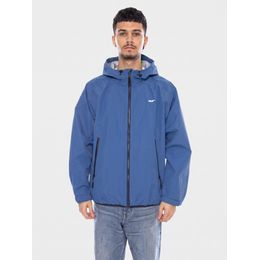 HUF &Uuml;bergangsjacke 'Rainier Shell Jacket CO Blue' Herren Gr&ouml;&szlig;e L blau Sommerjacke