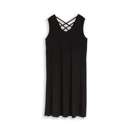 Tom Tailor Kleid Damen Gr&ouml;&szlig;e 38 schwarz Sommerkleid
