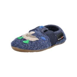 Haflinger Hausschuh Jungen Gr&ouml;&szlig;e 32 blue denim