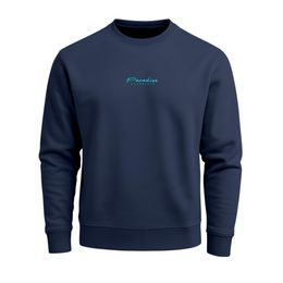 Neverless Sweatshirt 'Palms Beach' male size XL Navy
