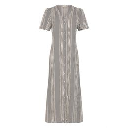 Fransa Kleid 'FRBronwen' Damen Gr&ouml;&szlig;e 36 creme / schwarz Sommerkleid