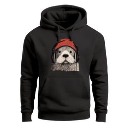 Neverless Sweatshirt 'Otter' male size M Black