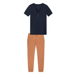 Schiesser Pyjama 'Mix & Relax' Damen Gr&ouml;&szlig;e XXXL bunt Sommerkleid