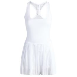 Fabletics Kleid 'HOT SHOT PLEATED CLASSIC MINI DRESS' Damen Gr&ouml;&szlig;e XL wei&szlig;